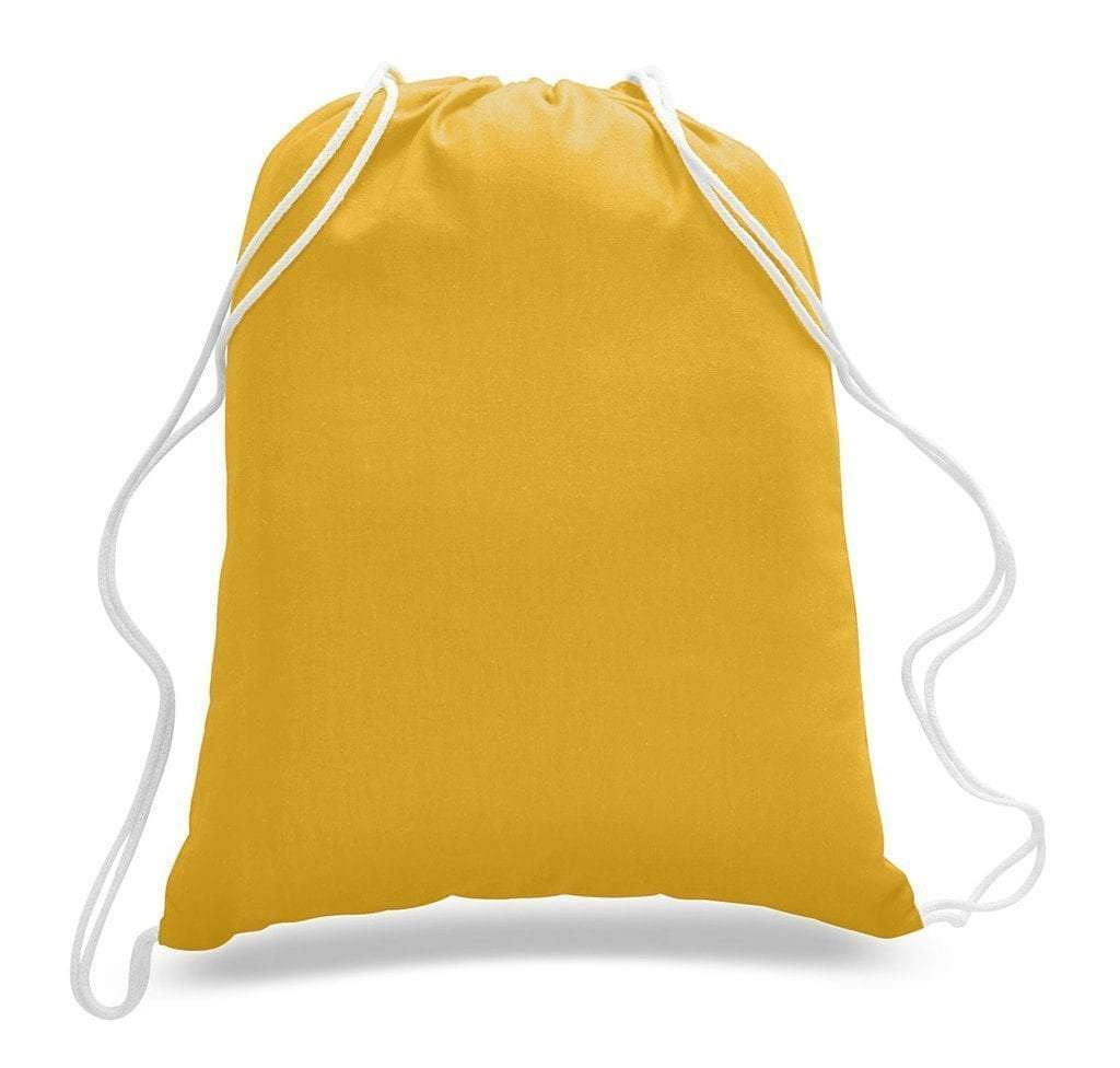 Economical Sport Cotton Drawstring Bag Cinch Packs | BAGANDTOTE.COM